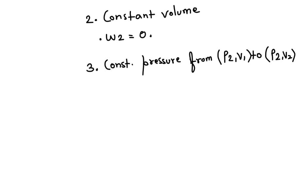One mole of a gas is carried through the cycle shown in Fig. 2.74. The ...