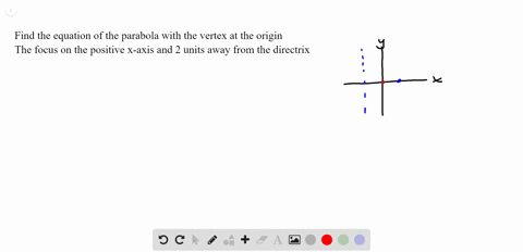 SOLVED:31-48= Finding the Equation of a Parabola Find an equation for ...