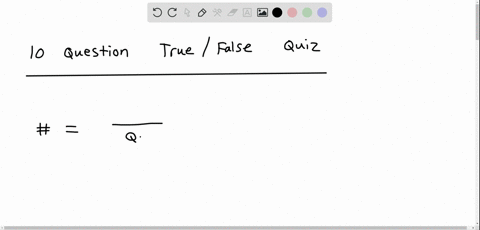 SOLVED:An exam consists of ten true-or-false questions. Assuming that ...