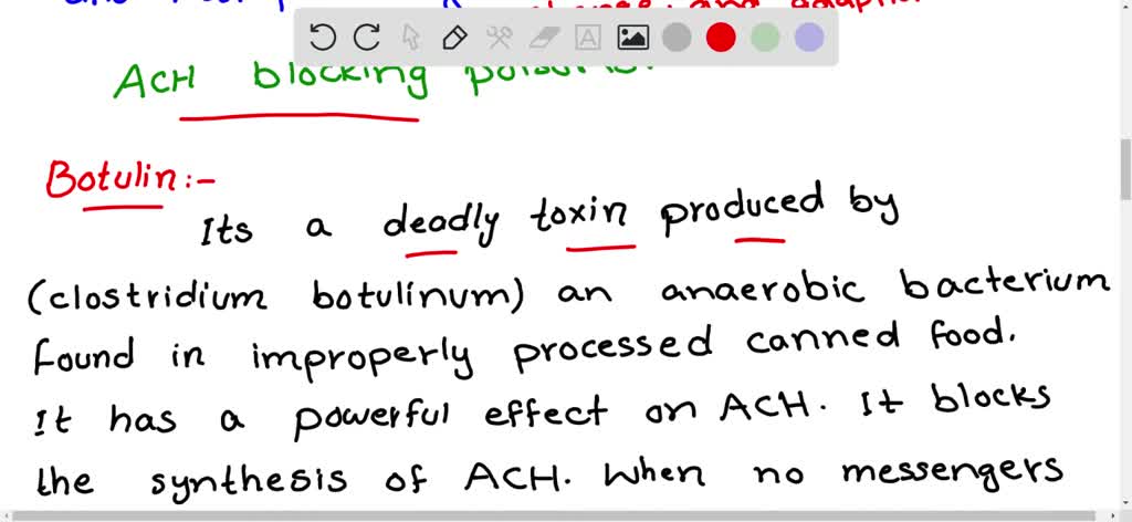 ⏩SOLVED:What are the acetylcholine blocking poisons? How do they act ...