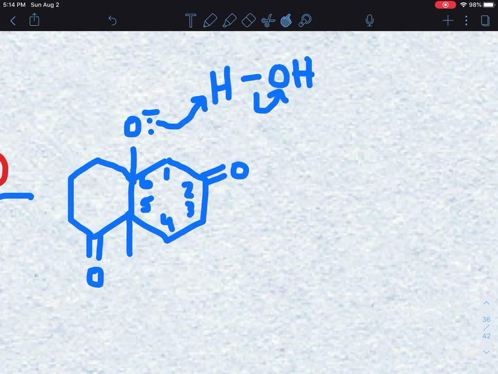 SOLVED:Draw the product obtained by heating each pair of ketones in a ...