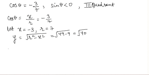 SOLVED:Use the given value and the trigonometric identities to find the remaining trigonometric ...
