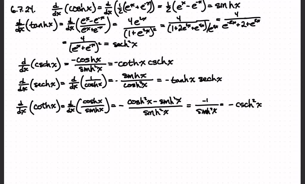 A. Using the definition of the functions and appropriate rules of ...