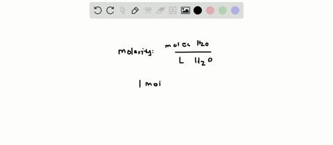 SOLVED:Determine the molarity of water in pure water.