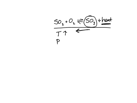 SOLVED:The oxidation of SO2 by O2 to SO3 is an exothermic reaction. The ...