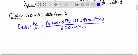 SOLVED: The effective force constant of a vibrating HCl molecule is k ...
