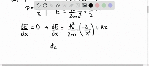 SOLVED: Zero-Point Energy. Consider a particle with mass m moving in a potential U=(1)/(2) k x^2 ...