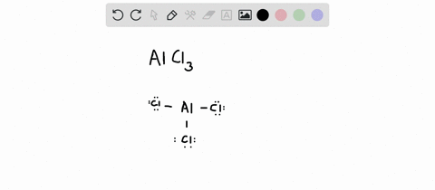 SOLVED:(a) Write the Lewis formula for AlCl3, a molecular compound ...