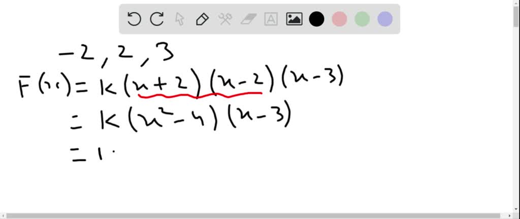 Solvedform A Polynomial Function Whose Real Zeros And Degree Are Given Answers Will Vary 