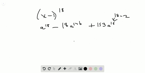SOLVED:For the following exercises, use the Binomial Theorem to write the first three terms of ...