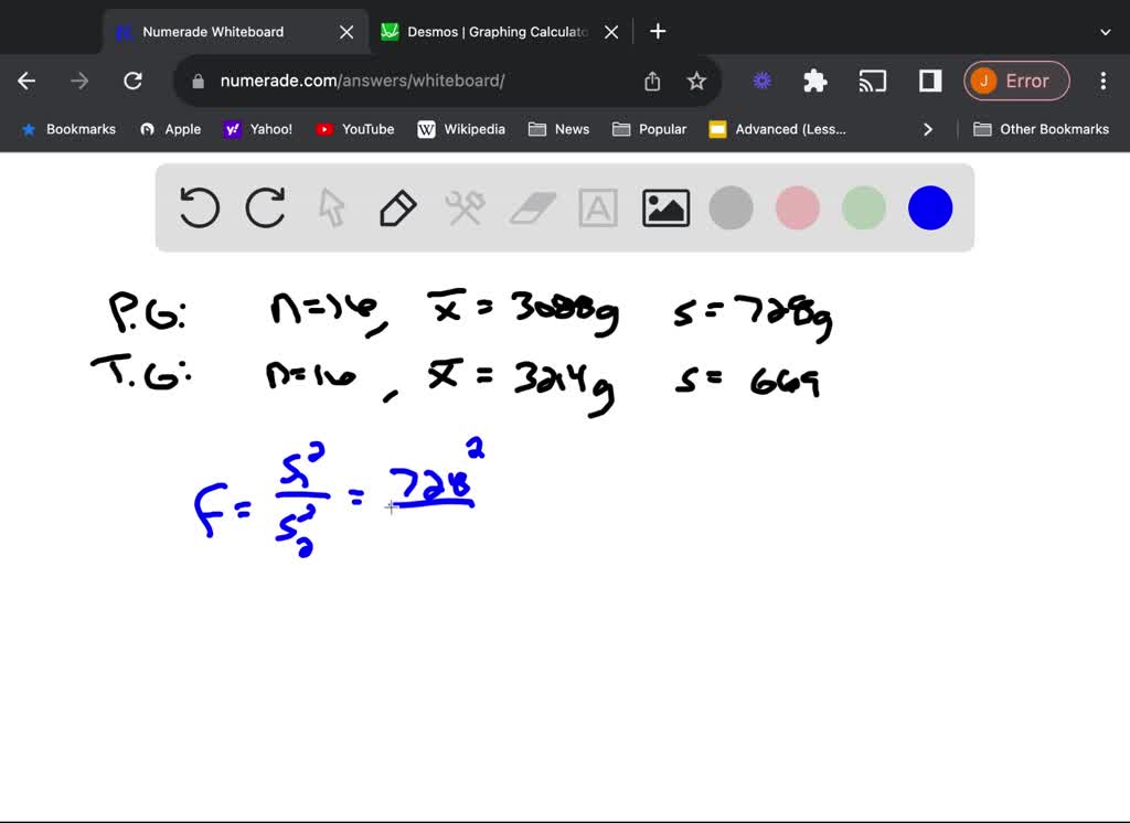 ⏩SOLVED:Hypothesis Test of Equal Variances. Test the given claim ...