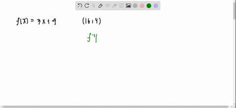 SOLVED:Find the derivative of the inverse of the following functions at ...