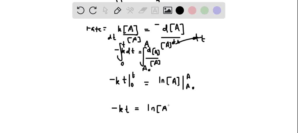 SOLVED: If you know some calculus, derive the integrated first-order ...