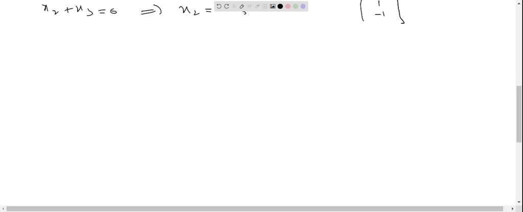 ⏩SOLVED:Refer to the vector equation A ·x=λ𝐱. For the coefficient… | Numerade
