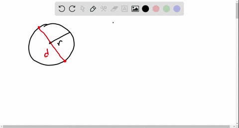 ⏩SOLVED:Solve each problem. If the circumference of a circle is 12 ...
