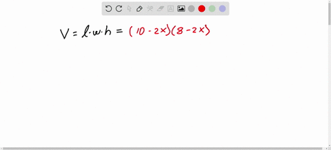 represent the volume of each figure as a polynomial in standard form ...