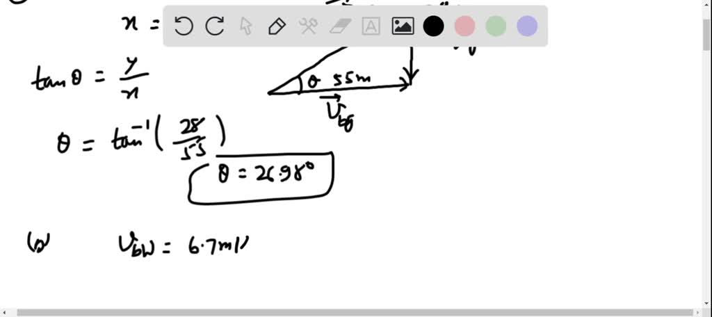 ⏩solved Referring To Example 3 2 Suppose The Boat Has A Speed Of 6 7