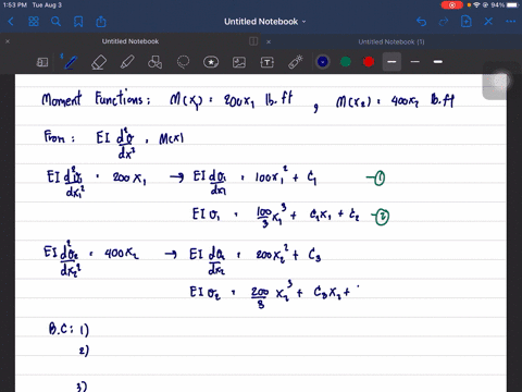 Determine The Maximum Deflection Of Rectangular Simply Supported Beam ...