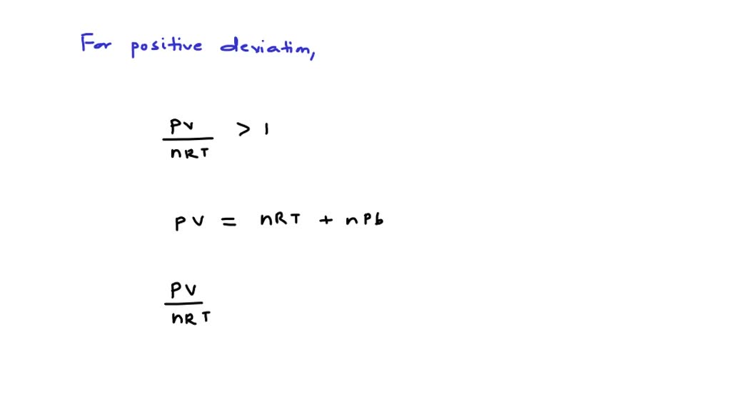 SOLVED:Positive deviation from ideal behaviour takes place because of ...