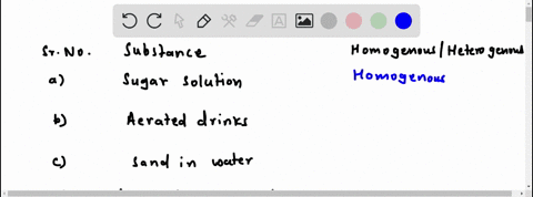 SOLVED:Classify each of the following mixtures as homogeneous or ...