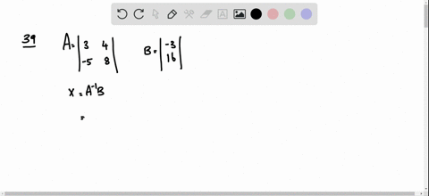 ⏩SOLVED:Solve each system by using the inverse of the coefficient… | Numerade