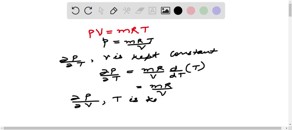 SOLVED:A certain nonideal gas is described by the equation of state (P ...