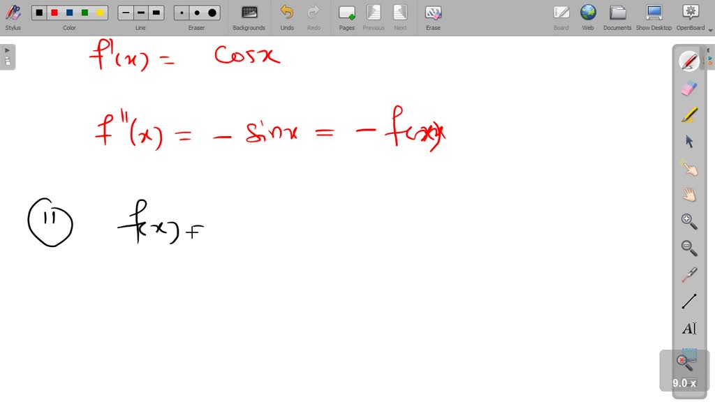 ⏩SOLVED:Give two examples of a function f(x) with the property that ...