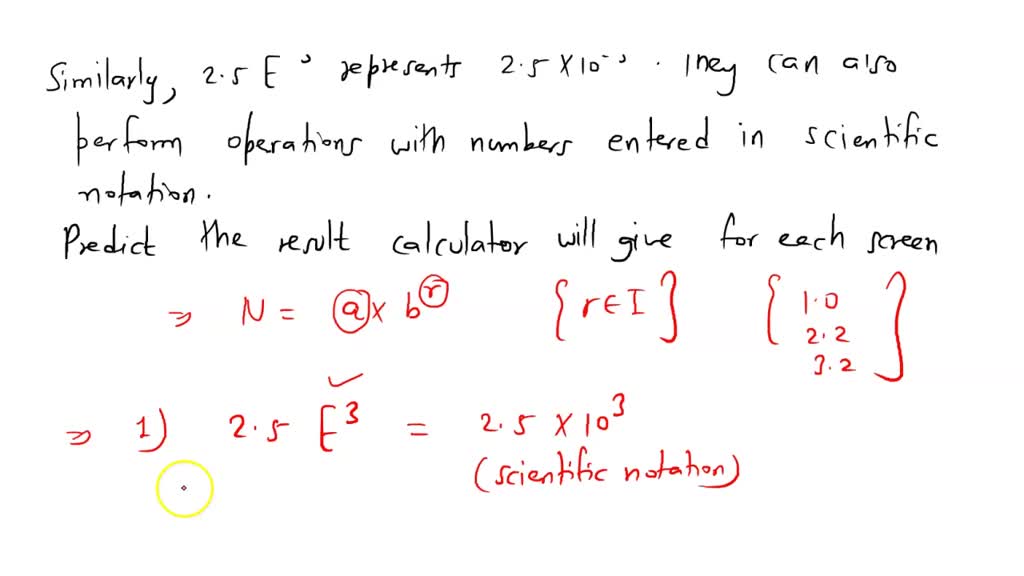 ⏩SOLVED:Calculators can express numbers in scientific notation. The… | Numerade