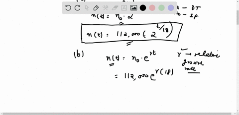 SOLVED:These exercises use the population growth model. Population of a ...