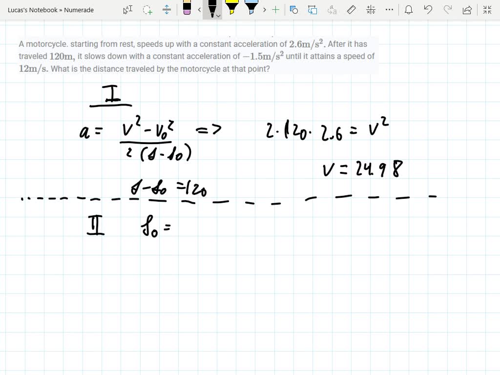 Solved In These Exercises Assume That The Object Is Moving With