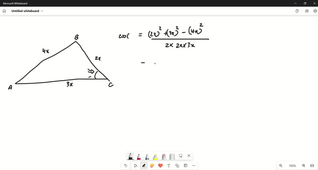 ⏩SOLVED:The lengths of the sides of a triangle are in the ratio 2:… | Numerade