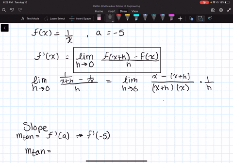 SOLVED:a. For the following functions, find f^' using the definition. b ...