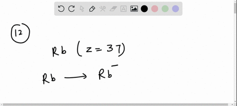 SOLVED:Write an equation that shows the formation of a rubidium ion ...