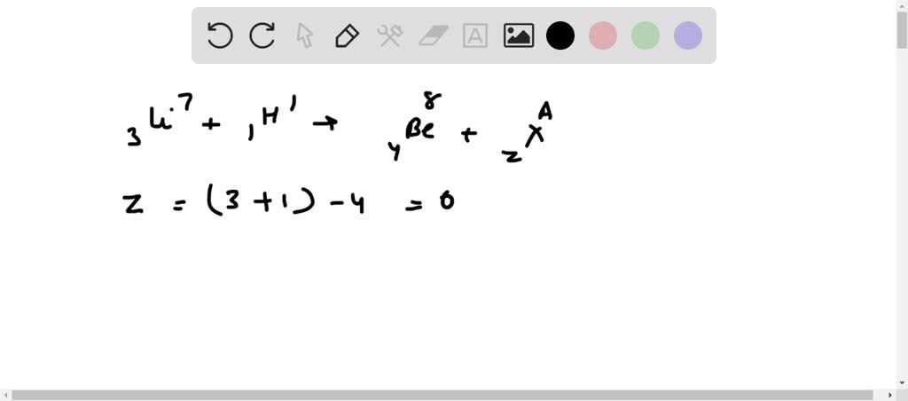 SOLVED: atom 14 7N ditembak dengan partikel alpha. Dalam proses ini ...