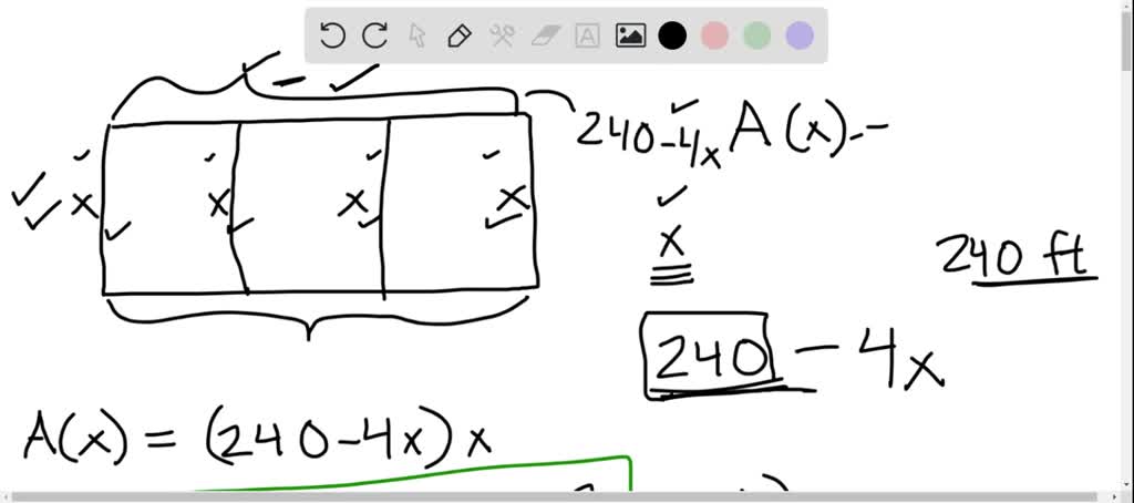 A summer camp has 240 ft of float line with which to rope off three ...