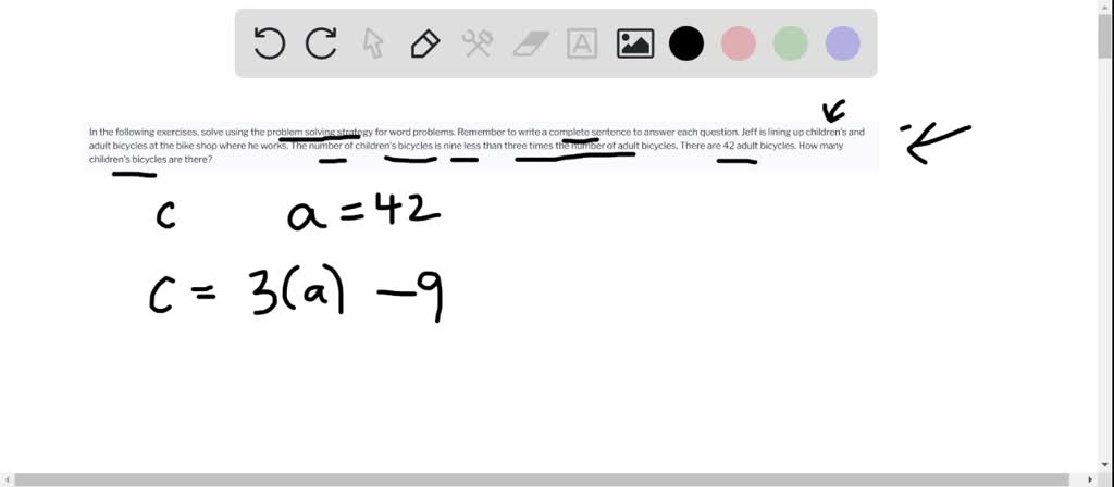 Solved In The Following Exercises Solve Using The Problem Solving