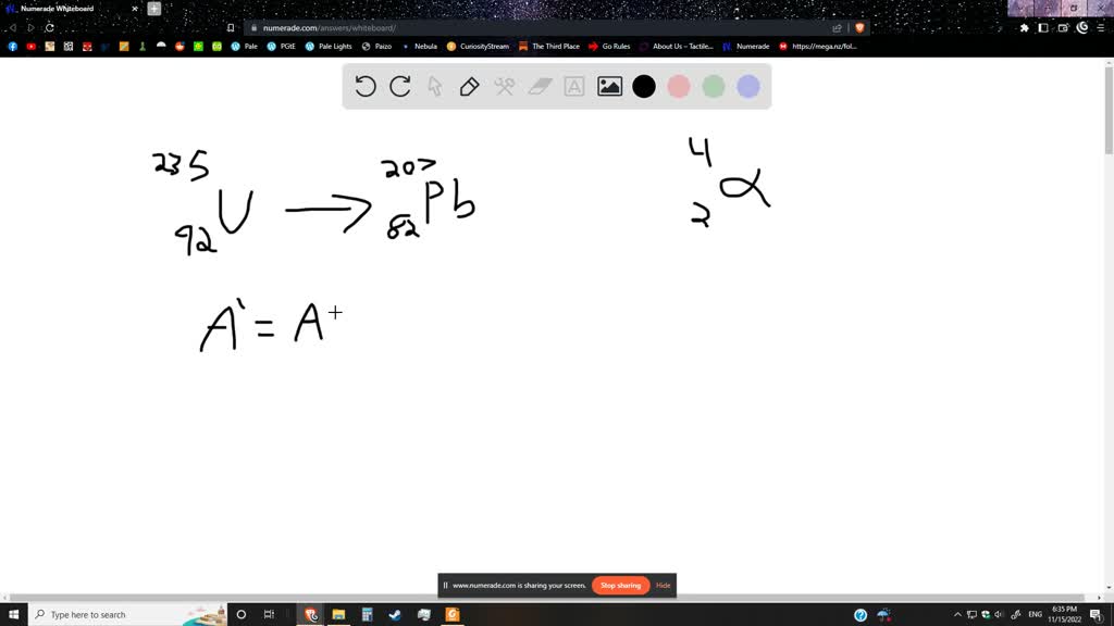 SOLVED:In the disintegration series 92^235 U 82^207 Pb, how many alpha ...