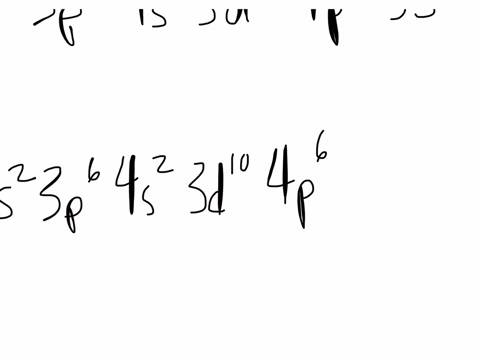 SOLVED:Write the electron configurations for the following ions, and ...