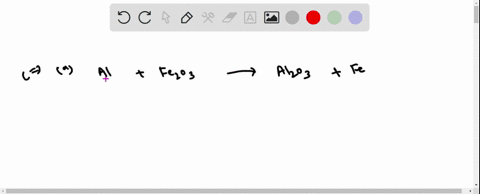 SOLVED:Balance the following equations. (a) The thermite reaction, used ...