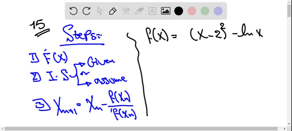 Solved Use Newtons Method To Find All Roots Of The Equation Correct To