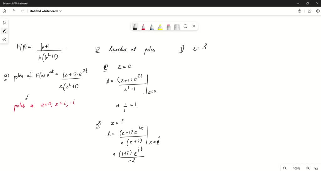 SOLVED:Find the inverse Laplace transforms of the following functions using the inversion ...