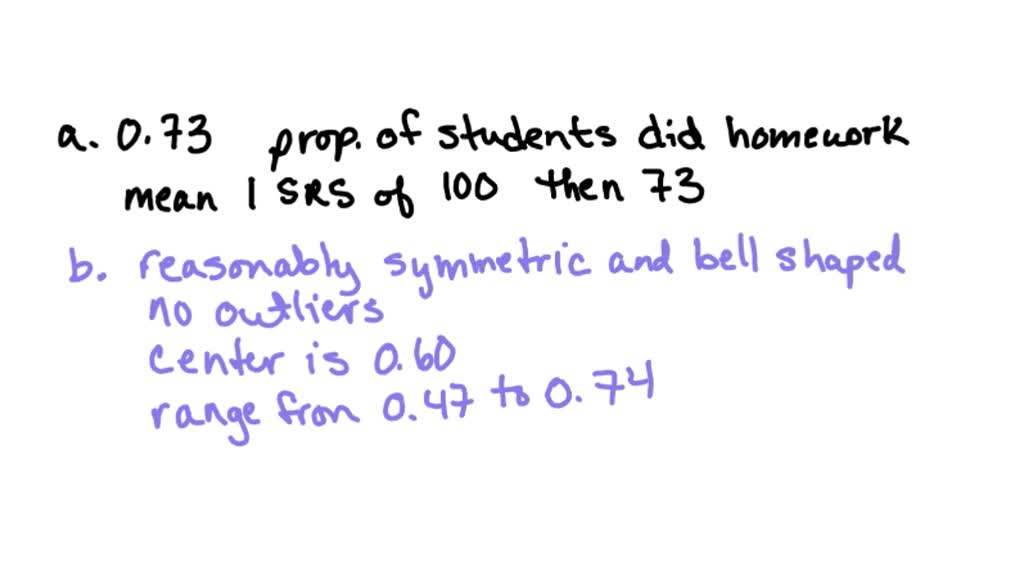 Doing homework A school newspaper article claims that 60 % of the ...