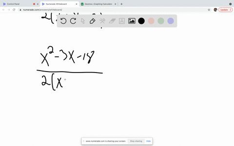 SOLVED:The equation for f is given by the simplified expression that ...