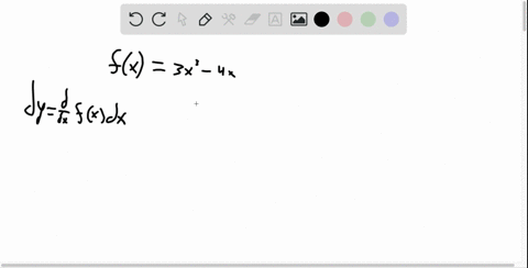 SOLVED:Consider the following functions and express the relationship between a small change in x ...