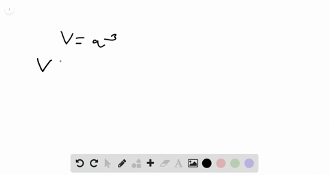 SOLVED:If V is the volume of a cube with edge length x and the cube expands as time passes, find ...