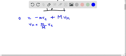 SOLVED: A ramp of mass M is at rest on a horizontal surface. A small cart of mass m is placed at ...