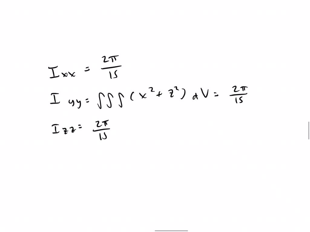 SOLVED:Inertia tensor: Derive the inertia tensor for a cube of side L with the origin at the ...