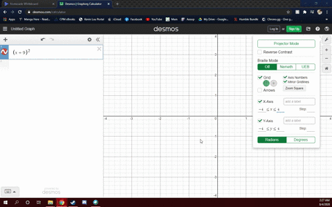 SOLVED:Graph each function using window settings of for x and for y ...