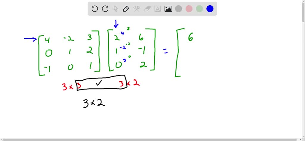 SOLVED:Determine whether the product is defined. If it is defined, find the product; if it is ...