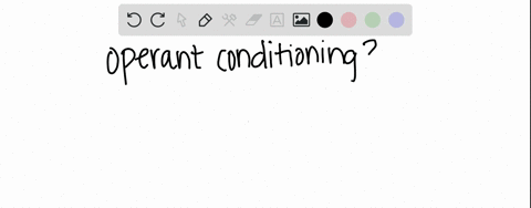 SOLVED:The operant conditioning chamber (aka box) is a device used to ...